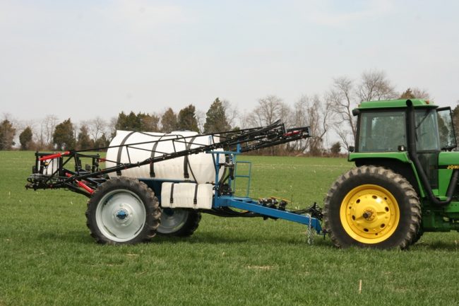 Agricultural Big Wheel Sprayers - Mid-Atlantic Services Sprayers